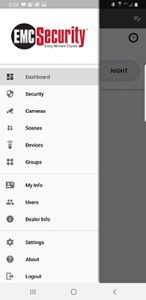 iOS App - EMC Security