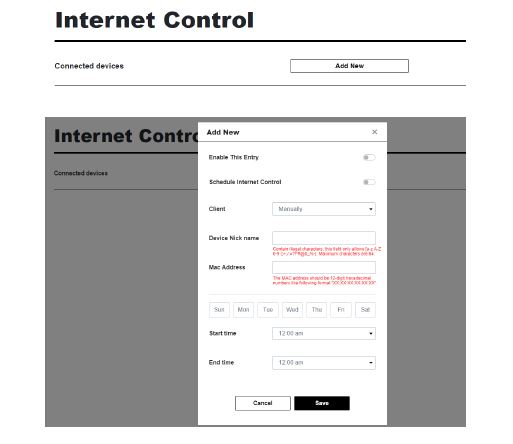 EMC Security 5G Internet Support